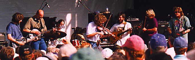 Leftover Salmon at Merlefest 1998